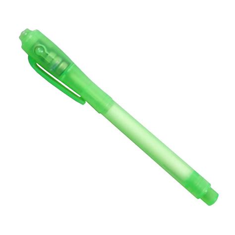 Invisible Ink Pen With Uv Light 1pc