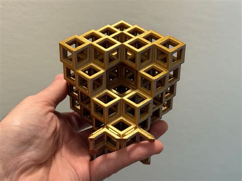 🎚️ Wireframe Rhombic Dodecahedral Sierpiński Octahedron Fractal