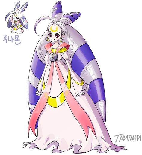 Lunamon Digimon Drawn By Tamtamdi Danbooru