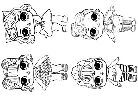 Desenhos De Lol Surprise Para Colorir Atividades Educativas