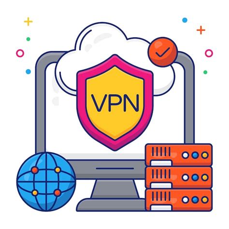 Premium Vector Editable Design Icon Of Cloud Vpn