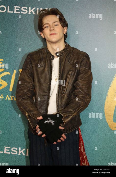 April 11 2024 New York New York Usa Cast Member Brody Grant Seen