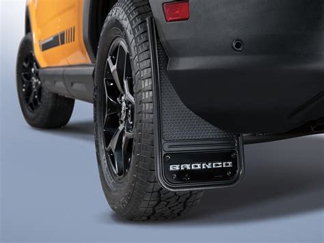 680 Front Read Mudflaps Compatible With Badlands Premium Package 2021 Ford Bronco Sport