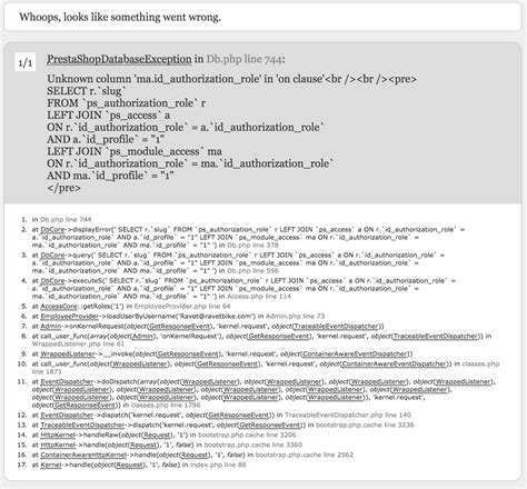 Acceso Denegado Informes De Bugs Errores Prestashop Forums