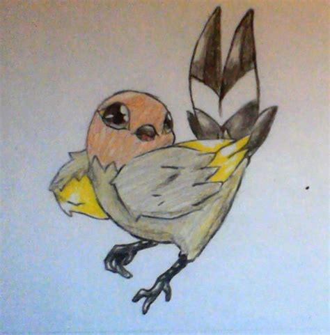 Shiny Fletchling By Laughingwaytohard On Deviantart