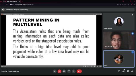 Pattern Mining Itemset Mining Methods Pattern Mining In Multilevel