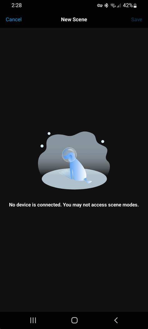 Nothing Showing Up For Scene Modes Rreolinkcam