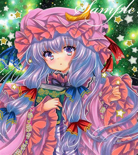 Rui Sugar3 Patchouli Knowledge Touhou Marker Medium Traditional