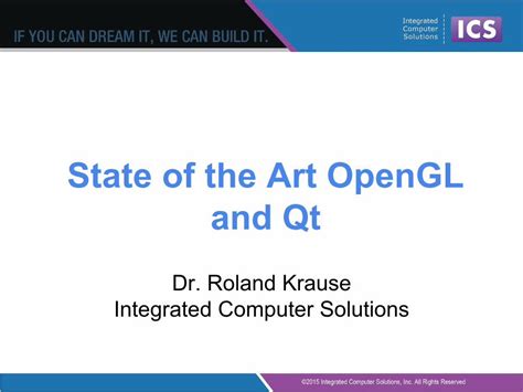 Pdf State Of The Art Opengl And Qt Dokumentips