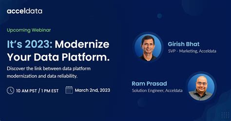 Acceldata On Linkedin Webinar Data Pipeline Automation Dataobservability Bigdata Webinars…