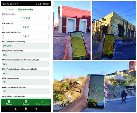 Example Of The Input Interface And Its Utilisation During On Site Data