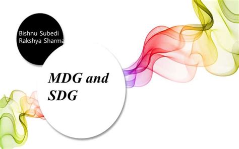 Mdg And Sdg Health Goals In Nepal Pptx