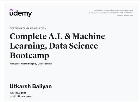 Machinelearning Python Utkarsh Baliyan