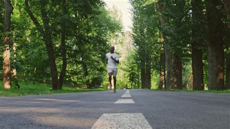 Black Man Running Stock Video Footage For Free Download