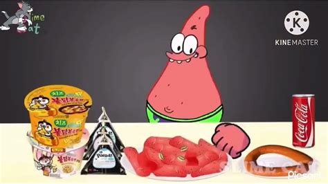 Spongebob Eating Sushi Spicy For 1 Minute In 60fps Request By