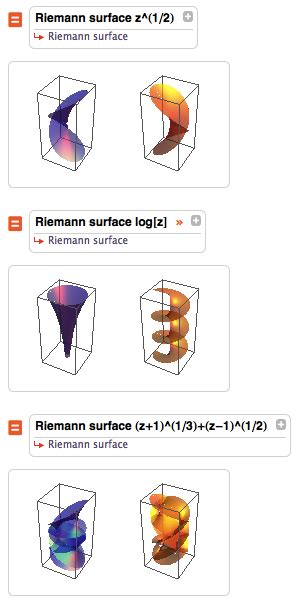 calculus and analysis how to visualize riemann surfaces