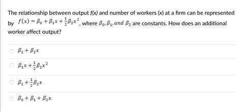 solved the relationship between output f x ﻿and number of