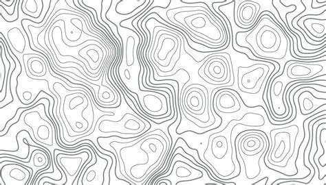 Background Of The Topographic Map Topographic Map Lines Contour Background Abstract