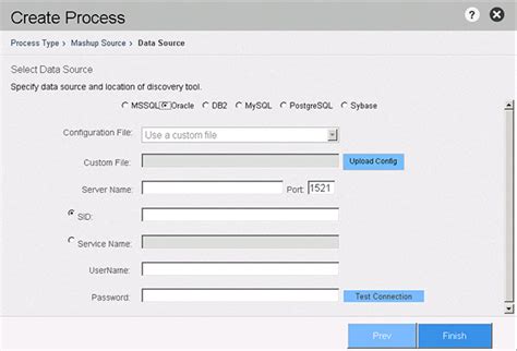 Adding A Data Mashup Using A Database Connection