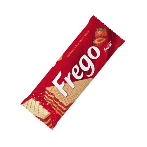 Gaufrette Frego Fraise Gouty Gm Kibo