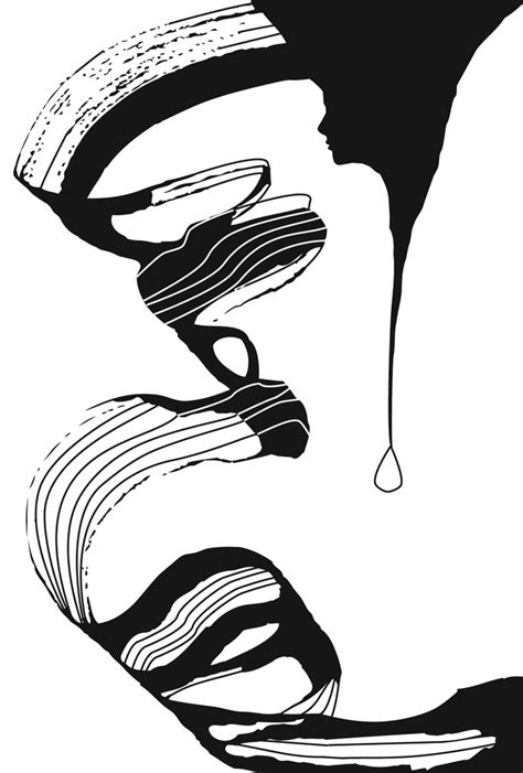 Иллюстрация Woman в стиле абстракция