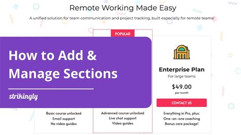 How To Add And Manage Sections YouTube