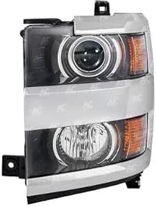 New Driver Side Headlamp Assy Composite Compatible With