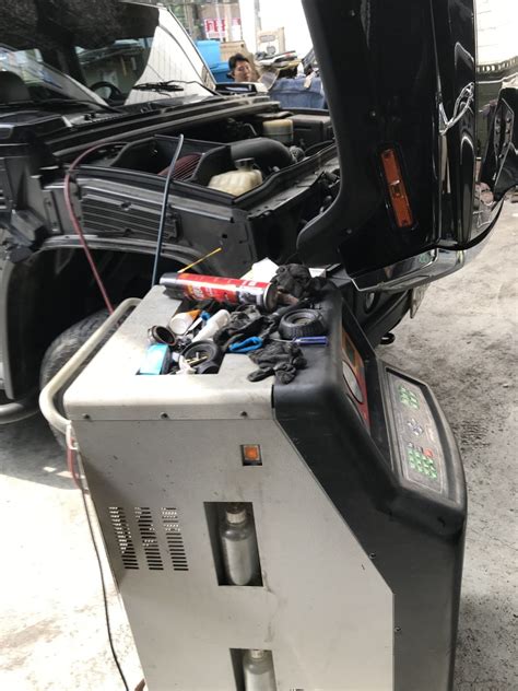 수원 정비소 허머 험머 H2 에어컨가스 냉매오일 교체 교환 수리 전문 냉방 냉기 에어컨 보충 충전 작동 이상 고장 기가모터스 네이버 블로그