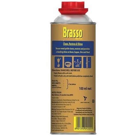 White Brasso Dazzling Shine Metal Polish At Rs 80bottle In Mumbai Id