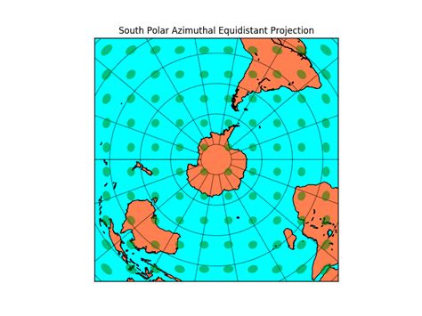 Polar Azimuthal Equidistant Projection — Basemap Matplotlib Toolkit 1 2 1 Documentation