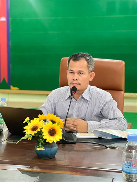 រសៀលថ្ងៃទី០៩ មន្ទីរអប់រំ យុវជន និងកីឡា ខេត្តបន្ទាយមានជ័យ