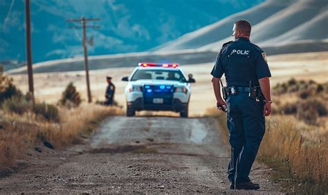 A Photograph Illustrating The Challenges Of Policing Premium Ai Generated Image