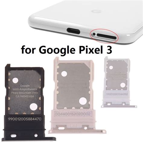 SIM Card Tray For Google Pixel 3