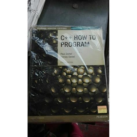 C Plus Plus How To Program 8th Edition Shopee Philippines