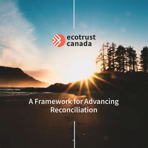 A Framework For Advancing Reconciliation Ecotrust Canada