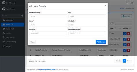 Github Mdiqbalhossan Courier Management