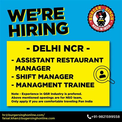 Rupal Gupta On Linkedin Burger Singh Is Hiring 38 Comments