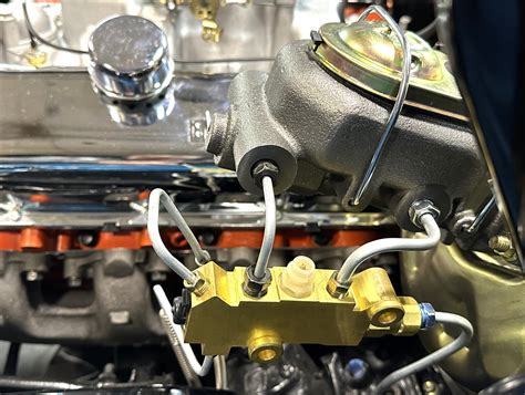 1967 1969 Camaro Proportioning Valve And Distribution Splitter Block