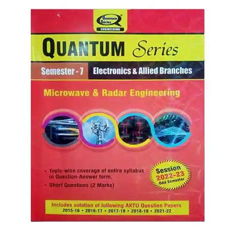 Aktu Quantum Series Semester 7 Electronics And Allied Branches