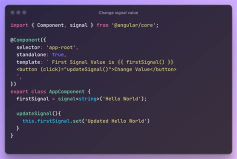 Angular Signals Explained A Comprehensive Guide For Developers To