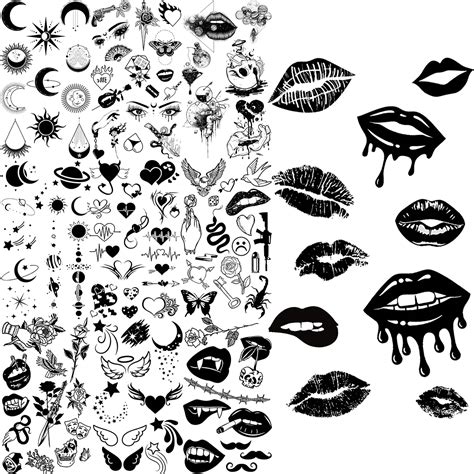 Lips Tattoo In Nyc At Eva Timmins Blog