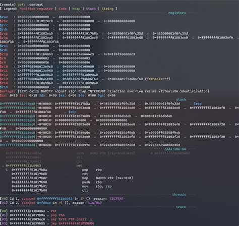 Gef Remote Gef Gdb Enhanced Features Documentation