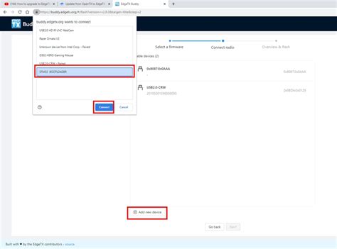 Migrate From Opentx To Edgetx Using Edgetx Buddy Edgetx User Manual