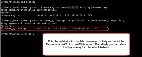Install An Expressway Series Release Key Via The Web Interface And Cli