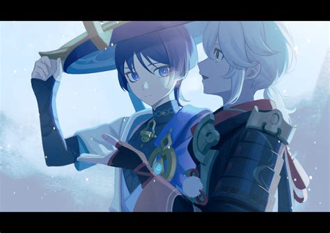 Scaramouche Wanderer And Kaedehara Kazuha Genshin Impact Drawn By Iduki Danbooru