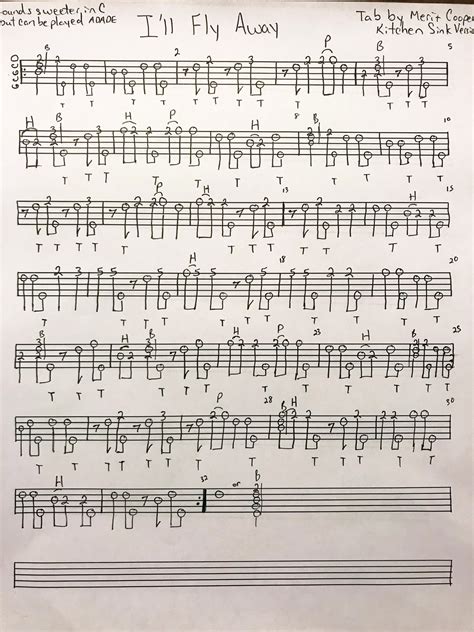 Guitar Chords To I Ll Fly Away