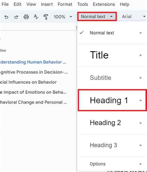 How To Link To A Specific Part Of A Page In Google Docs