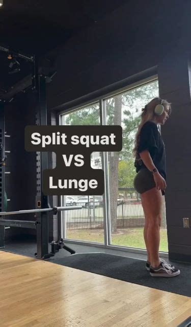 Split Squat Vs Lunge Split Squat Lunges Squat For Beginners