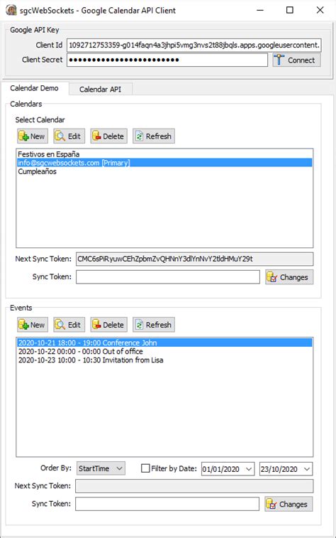 Google Calendar Client API V3 Delphi CBuilder And NET Blog