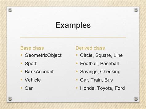 Inheritance Andy Wang Object Oriented Programming In C